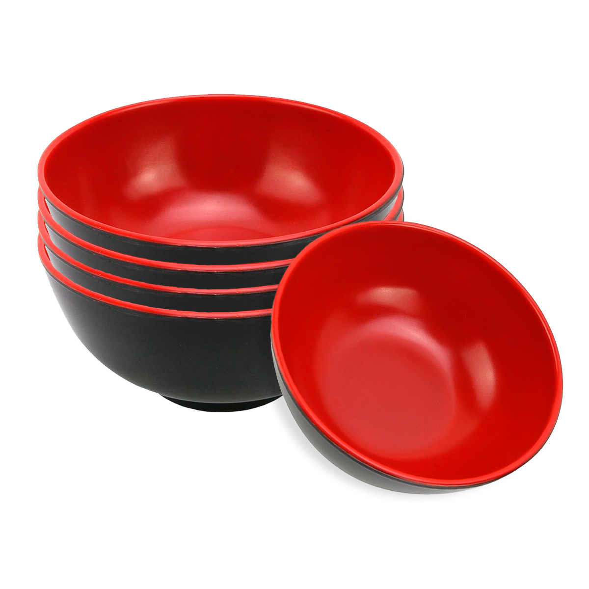 Kit 5 Tigelas Owan Cumbuca Japonesa Oriental Melamina | MadeiraMadeira