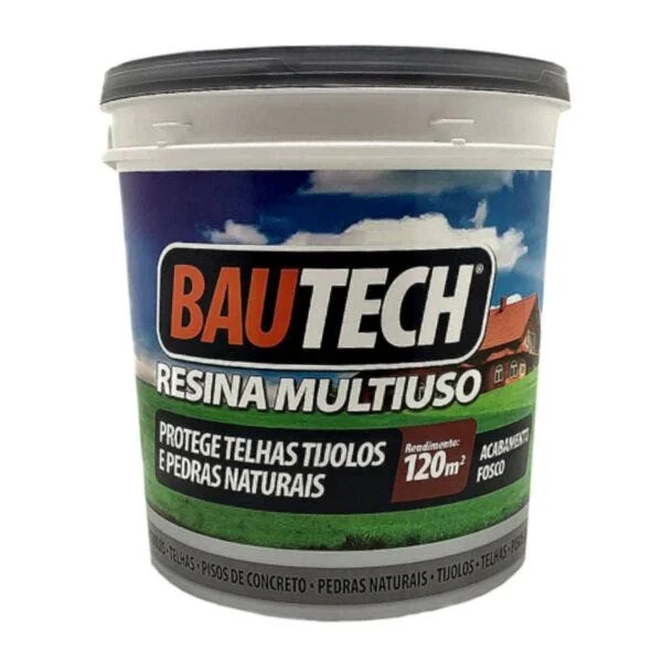 Bautech Resina Acrilica Multiuso 12l - Fosco Incolor | MadeiraMadeira
