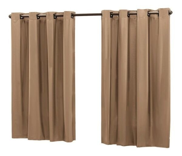 Cortina Blackout Corta 100% A Luz para Janela Hotel Moderna Clean Luxo ...