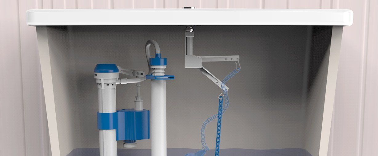 Conjunto Universal Completo para Caixas de Descarga Acopladas com ...