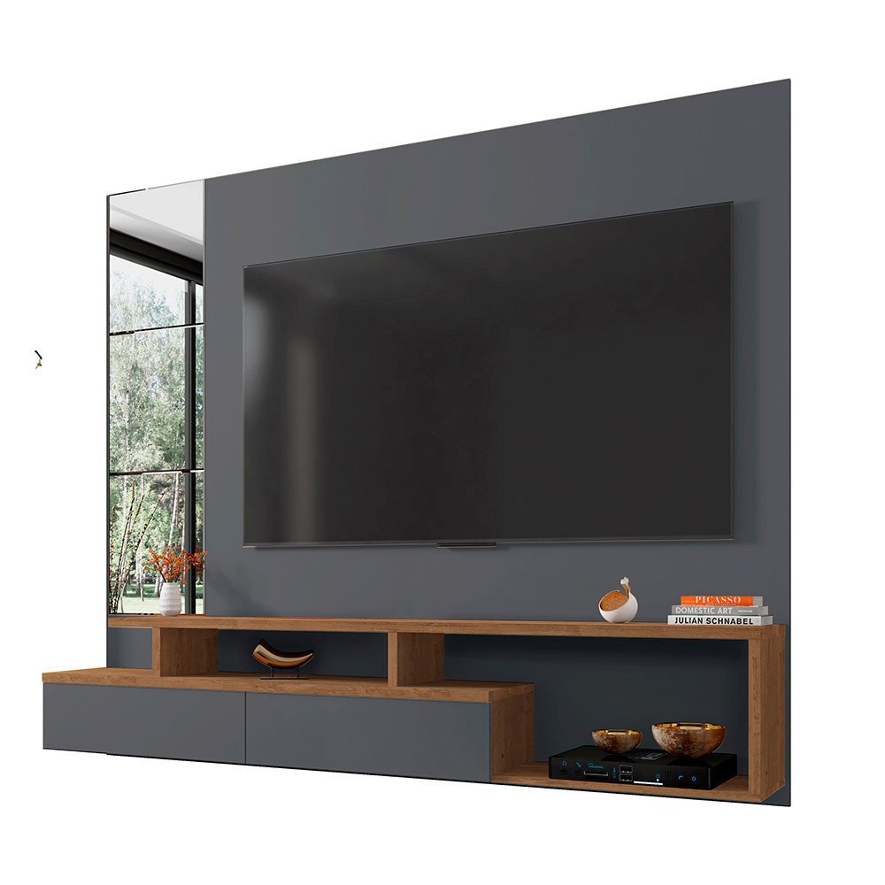Painel Venice Para TV de 65 Polegadas Mobler | MadeiraMadeira