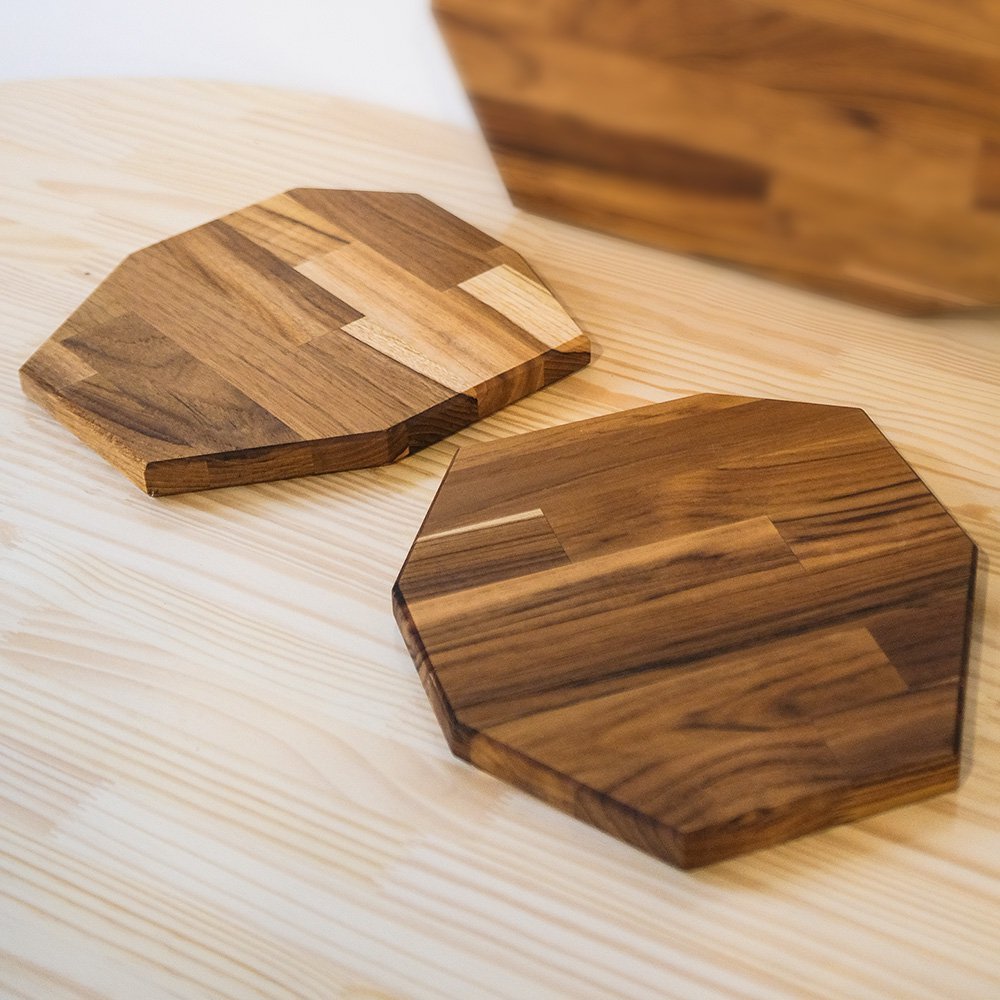 Tábuas de Servir de Madeira Maciça de Teca - Tatek | MadeiraMadeira