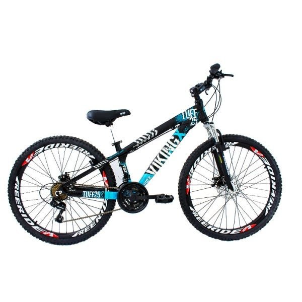 Bicicleta Viking X TUFF29 Freeride Aro 26 Freio a Disco 21 Velocidades Cambios Shimano Preto ...