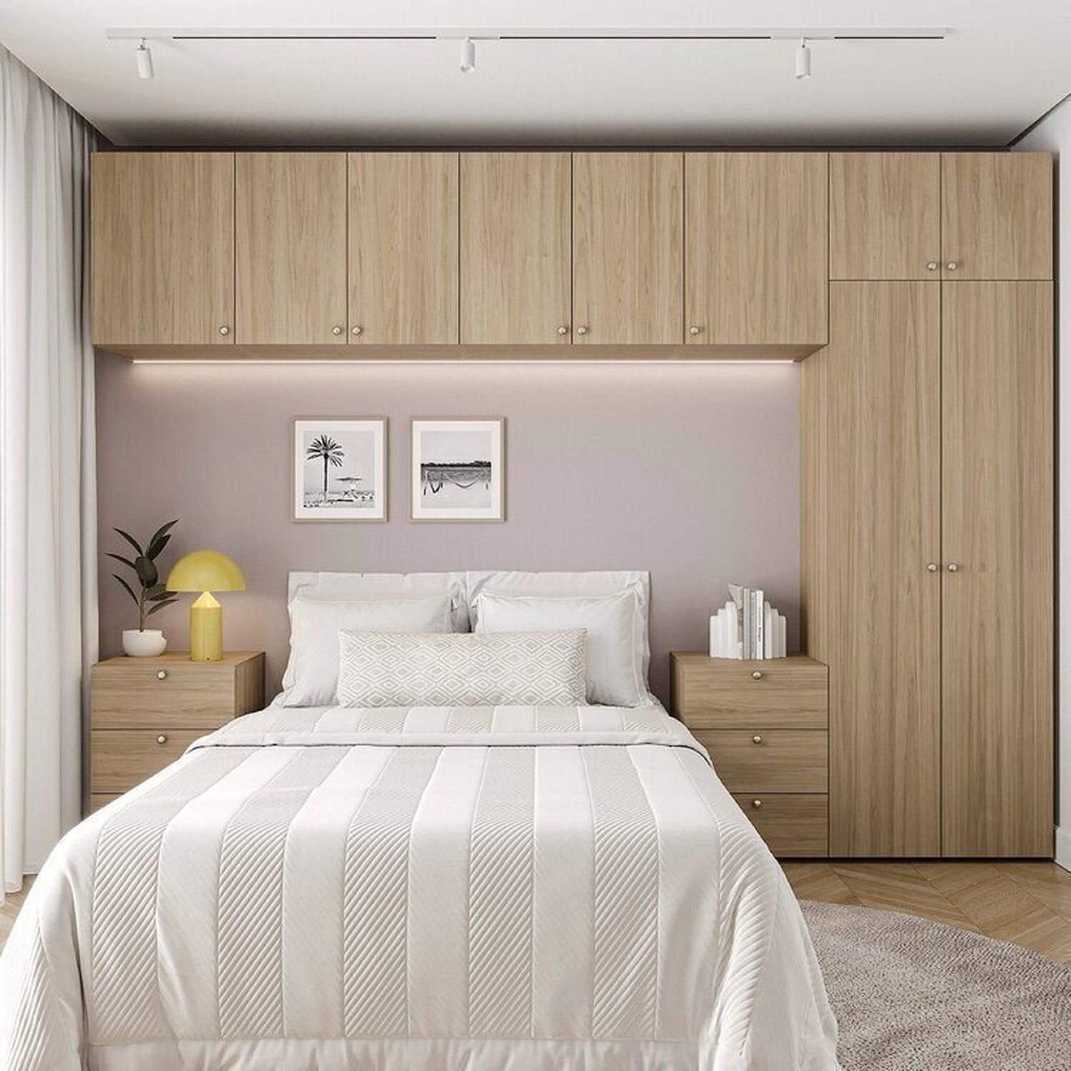 Guarda-Roupa Modular 8 Módulos 10 Portas 6 Gavetas Frame CabeCasa ...