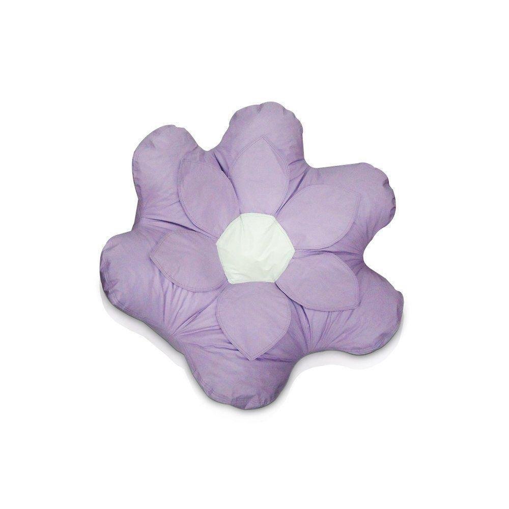 Puff Flower Nobre Lilás Stay Puff | MadeiraMadeira