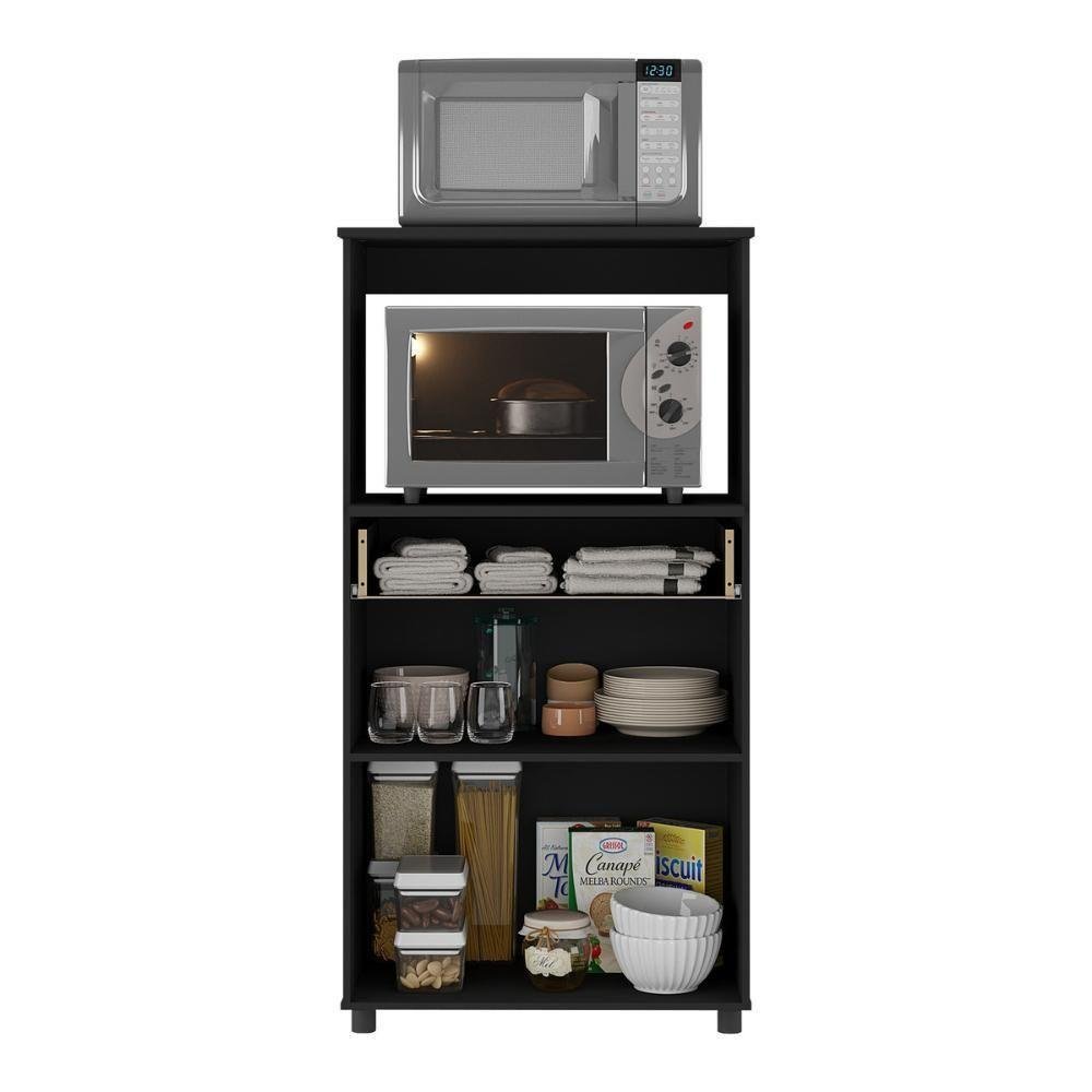 Balcão Multimóveis Multiuso Forno e Microondas Branco Ref. 4060g 2 ...