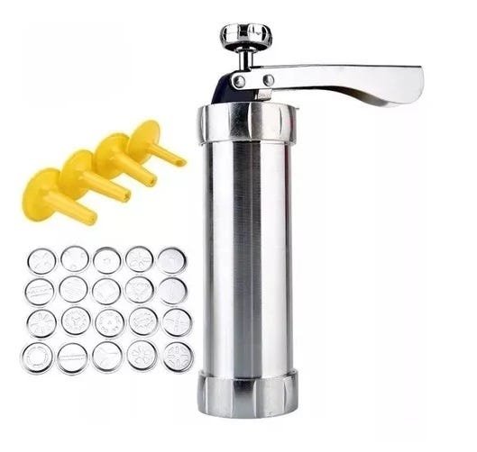 maquina biscoiteira cookie bolachas com 4 bicos de confeitar ...