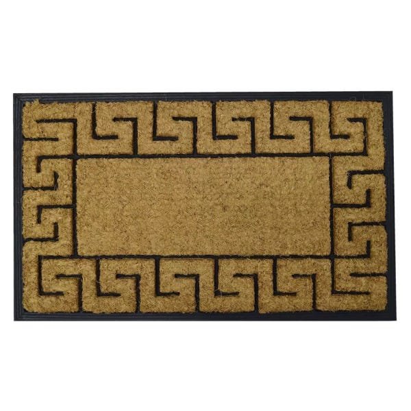 Capacho Emborrachado com Fibra Grego 45x75cm Kacyumara | MadeiraMadeira