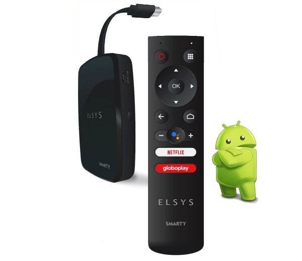 Receptor Elsys Smarty Box TV Streaming Via Internet Netflix com ...