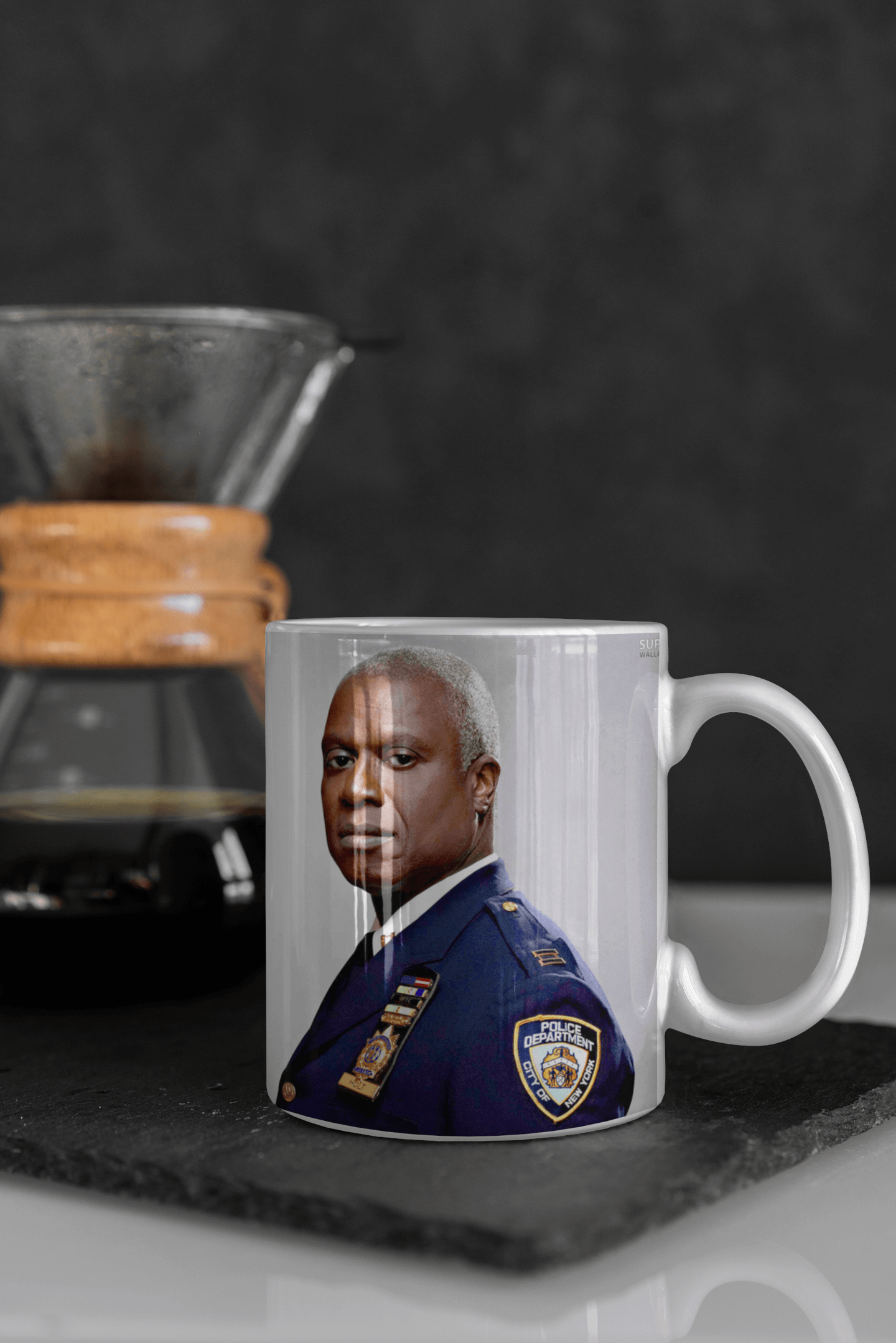 Caneca Jake Peralta e Capitão Ray Holt Modelo 1 | MadeiraMadeira