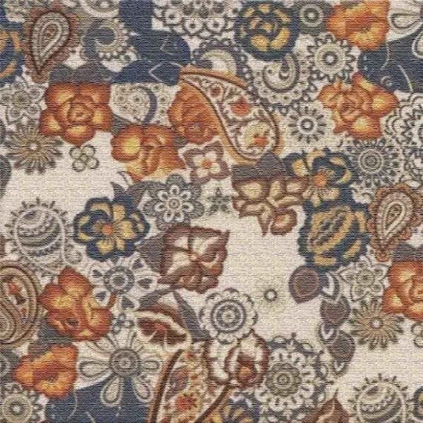 Adesivo para Azulejo Patchwork Arabesco Floral Vinil 15x15cm 16 peças ...