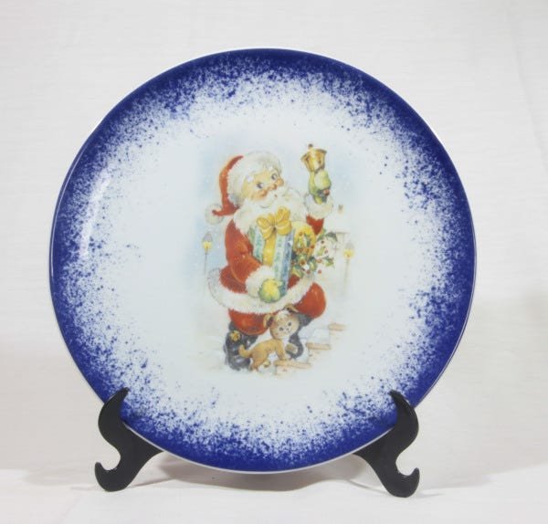 PRATO DECORATIVO NATAL 26 CM NOEL | MadeiraMadeira