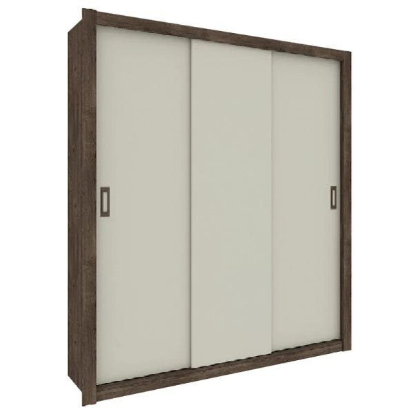Guarda-Roupa Casal 3 Portas 4 Gavetas Malibu Tcil Móveis Cumaru Rustic ...