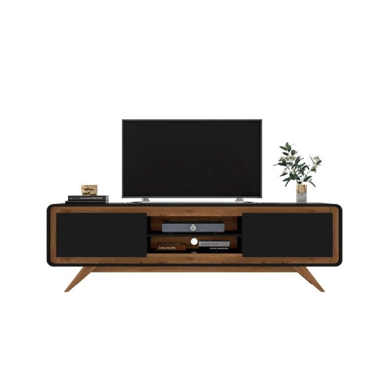 Rack / Bancada Chan 1.50m para Tv até 55'' Estilo Retrô 100% Mdf com ...
