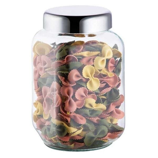 POTE HERMÉTICO QUADRADO 2L MAGAZZINO | MadeiraMadeira
