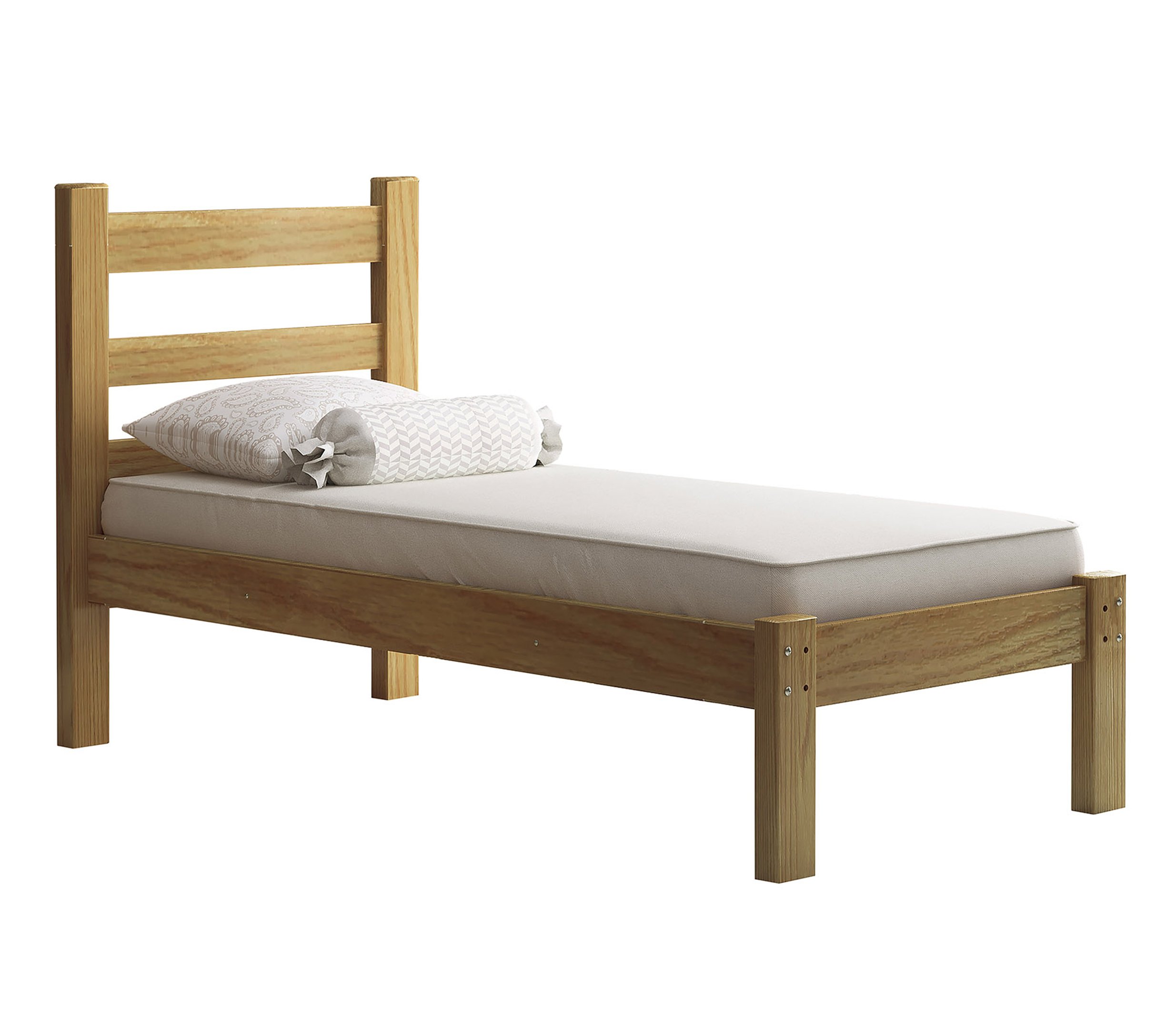 Cama Solteiro Rubi Premium Estilo Moderna Compacta Resistente Quarto ...