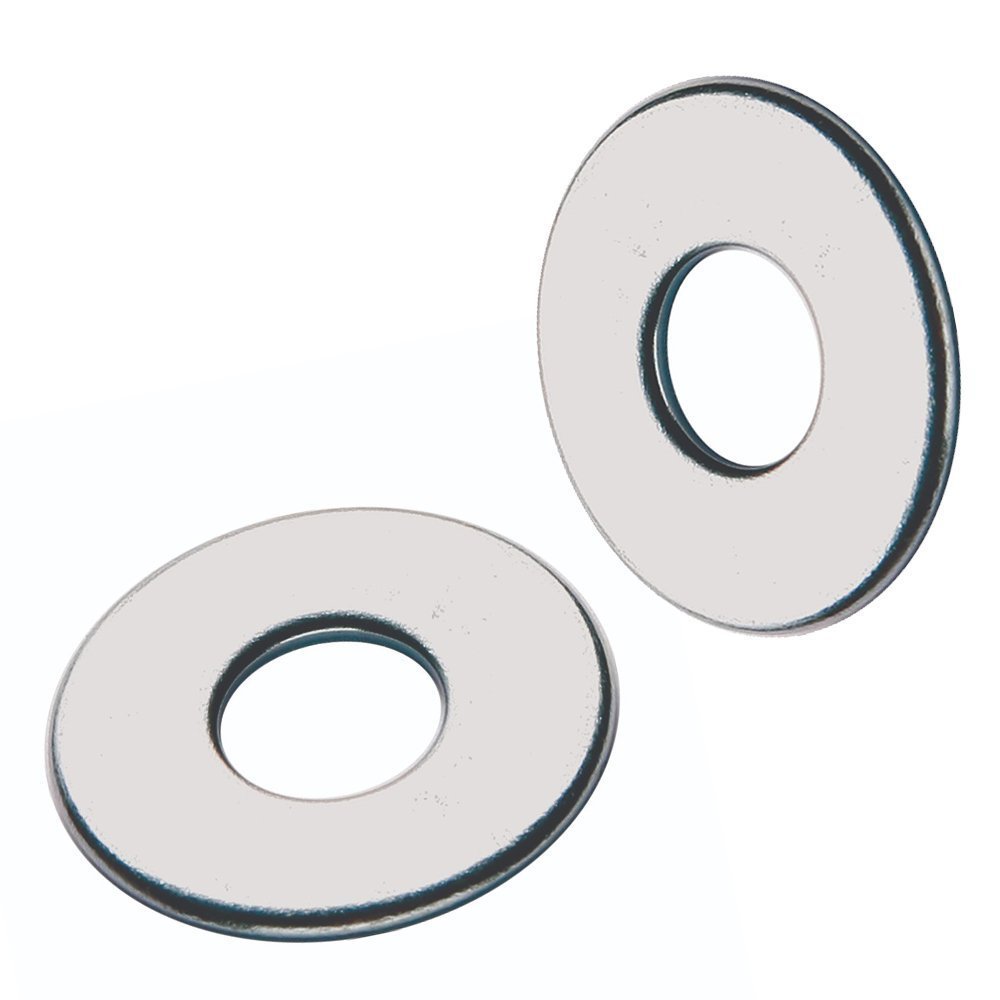 ARRUELA LISA M8 DIN 125-A ZINCO AMARELO - 1000UN | MadeiraMadeira