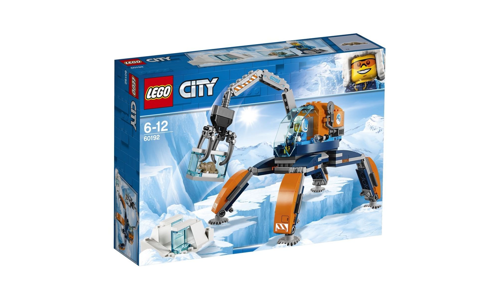 Blocos de Montar - Maquina de Trabalho no Gelo Artico - Lego City ...