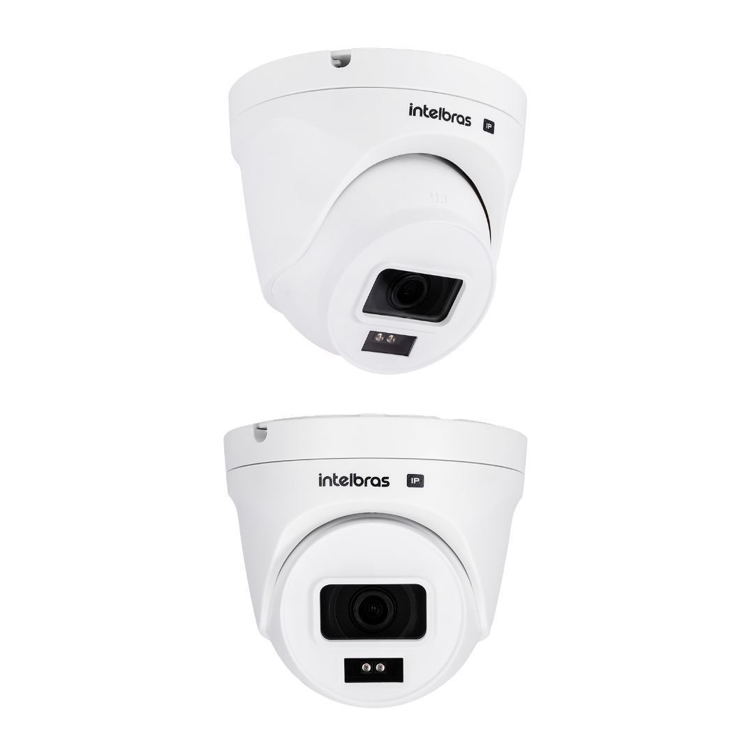 Kit 2 Câmeras Ip 2 Megapixels Full Hd 30m Poe Vipc 1230 D G2 Intelbras ...