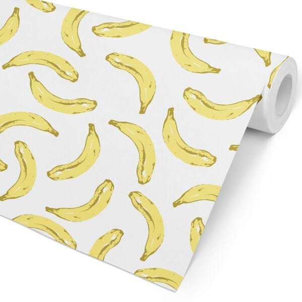 Papel de Parede Tropical - Musa Tropical - COM TEXTURA | MadeiraMadeira