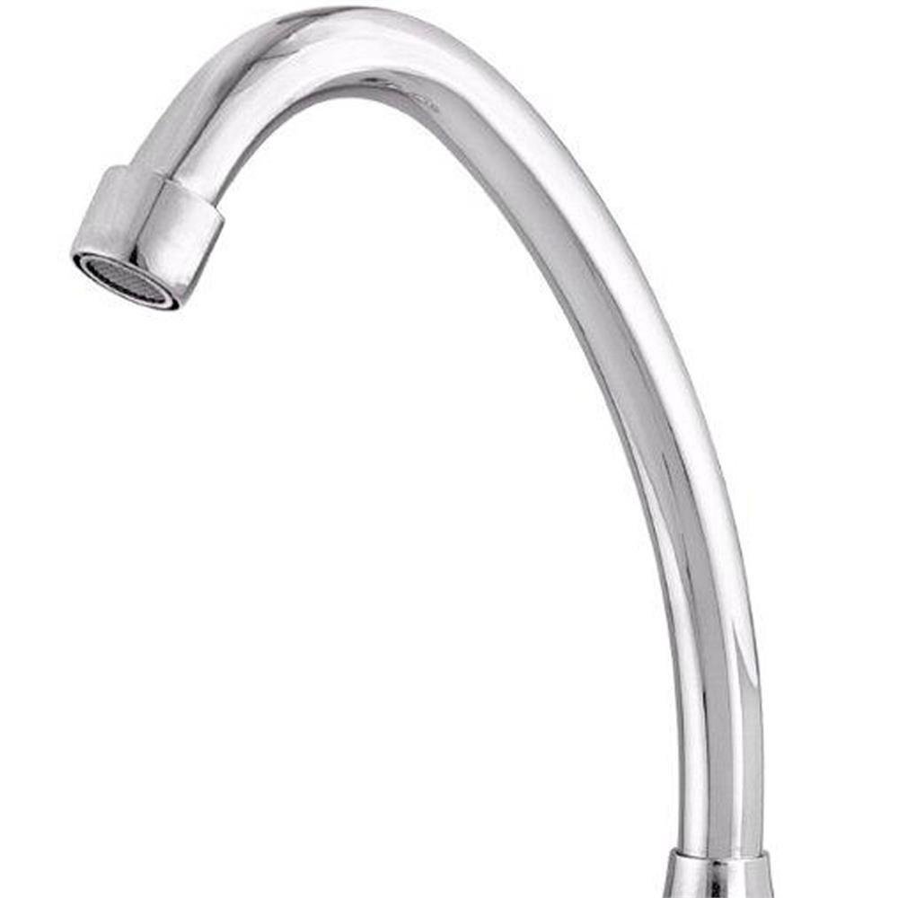 Torneira Para Cozinha De Parede Bica Móvel C37 Light Cromada ...