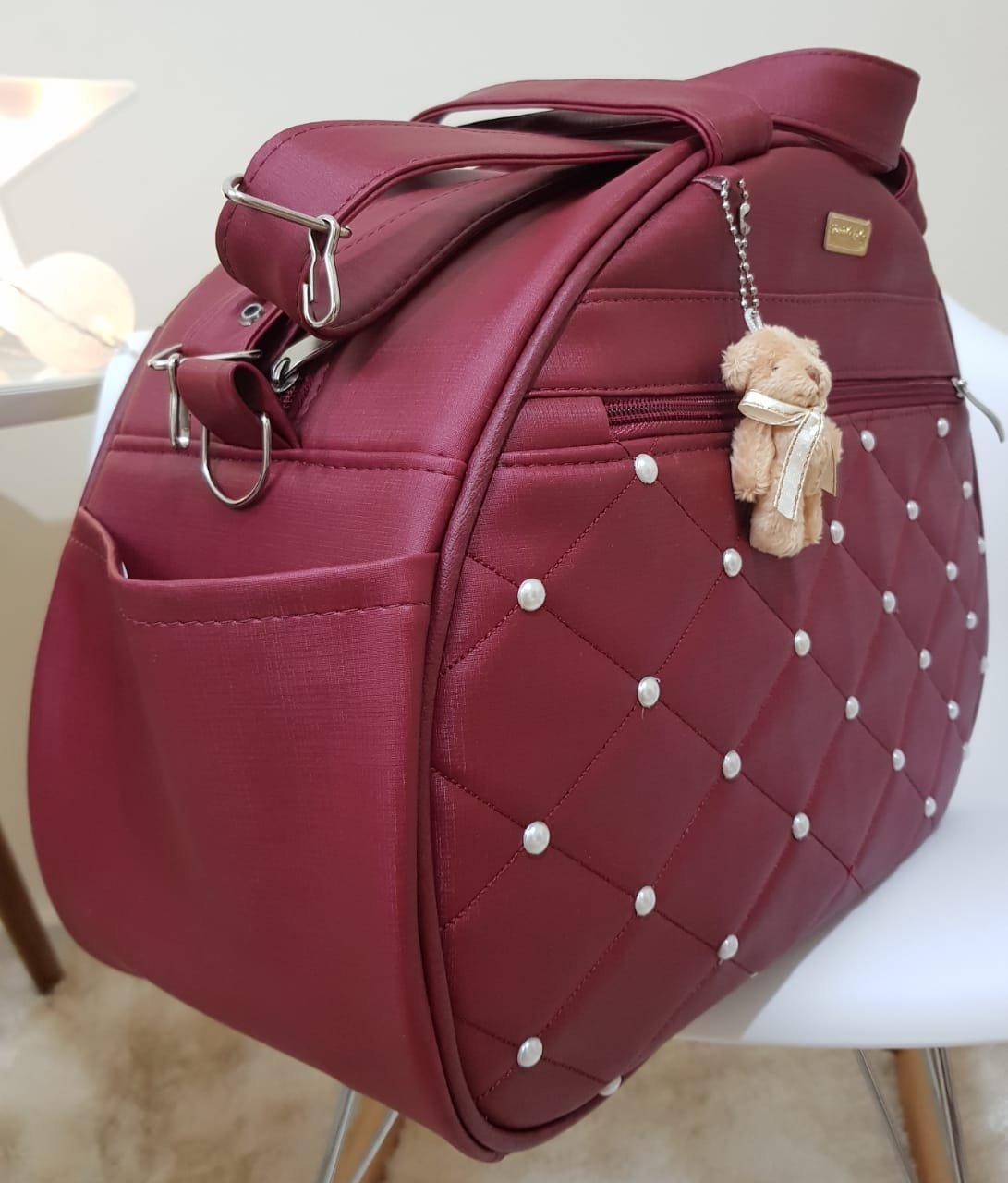 Bolsa Labelle Marsala Conjunto - P e G | MadeiraMadeira
