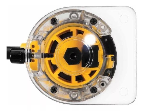 Tupia Laminadora com Base Regulável Com Guia - Dwe6000 Dewalt ...