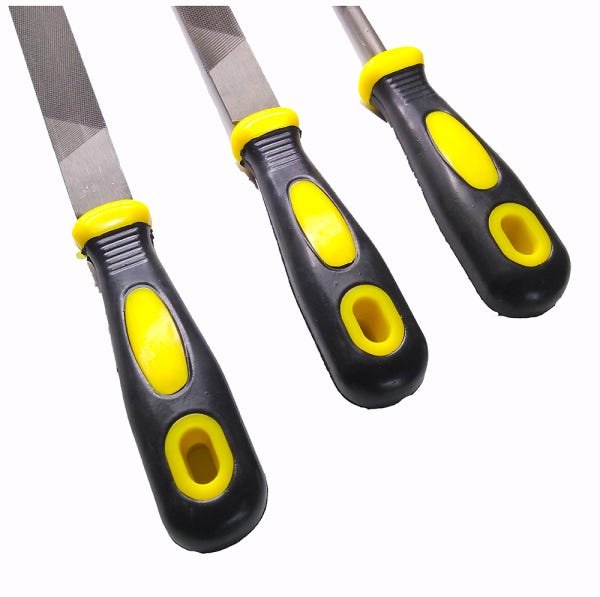 Kit de lima 8" profissional 3 peças Idea | MadeiraMadeira