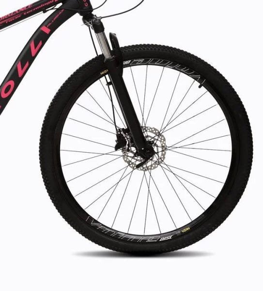 Bicicleta Colli Aluminio A.29 Freio Disco Suspensão Dianteira com Kit ...