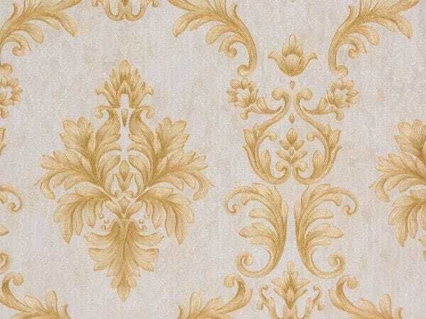 Papel de Parede Importado Lavável Vinílico 53cm x 10M - Arabesco ...