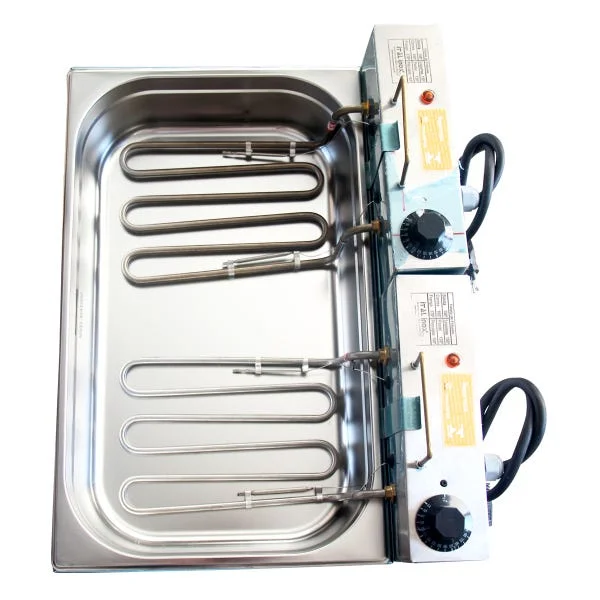 Fritadeira Elétrica Industrial 1 Cuba 2 Cestos 8 Litros De Óleo 220V ...