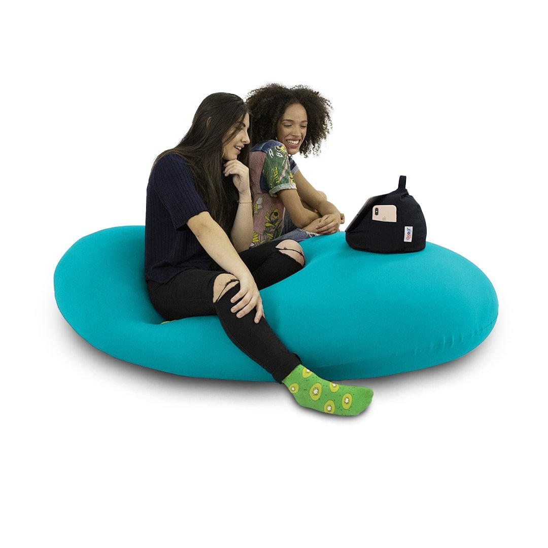 Pufe Zion Midi - Puff Feito em Tecido Poliamida/elastano | MadeiraMadeira