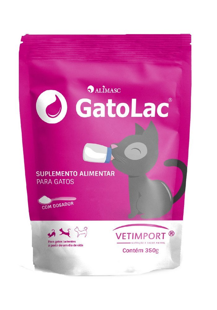 GatoLac Sucedâneo Lácteo Felino 350g ALIMASC | MadeiraMadeira