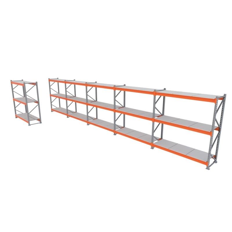 Expositor 6 mini porta pallet 250 kg 180x200x60 (CxLxP) cinza com ...