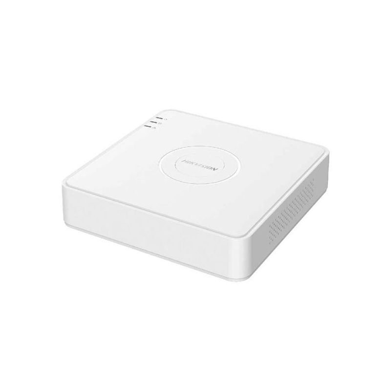 Câmera de Segurança Hikvision Dvr 4 Canais 1080p Acusense - Branco ...