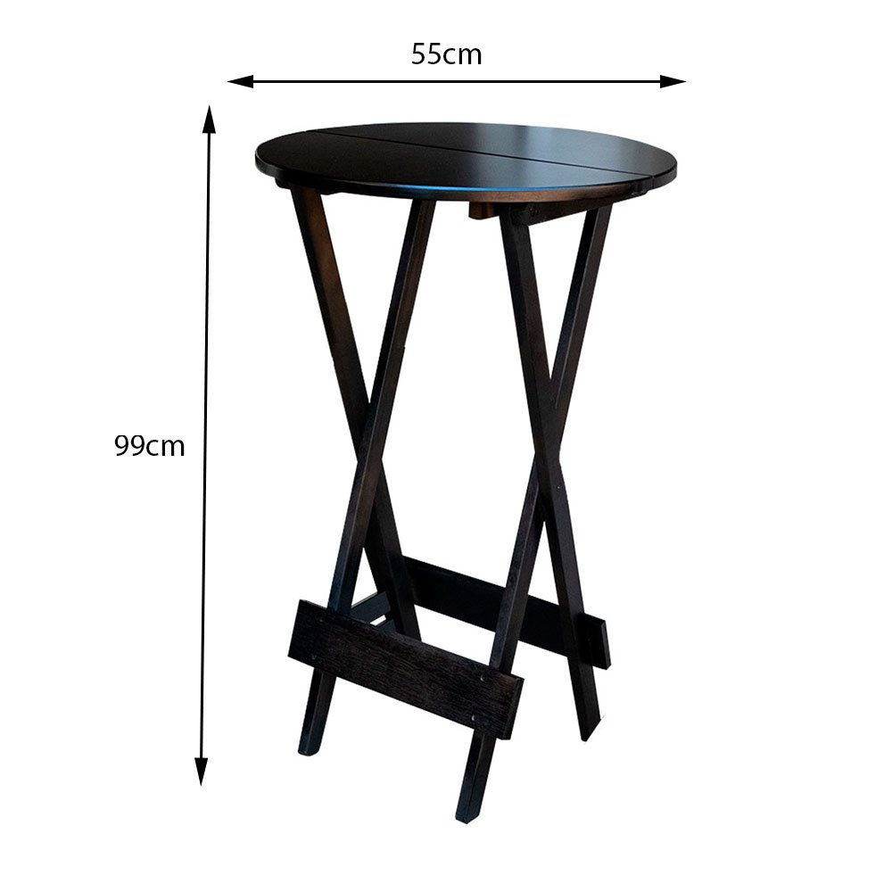 Kit 10 Jogos de Mesa Bistrô de Madeira com 2 Cadeiras Dobrável Ideal para Bar e Restaurante ...