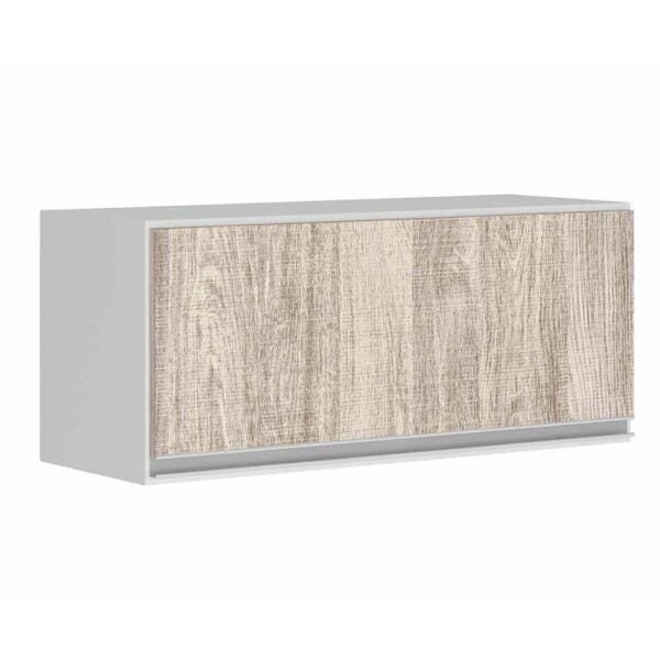 Armário Aereo Basculante Kali Premium 60cm - Branco/Arezzo - Nicioli ...