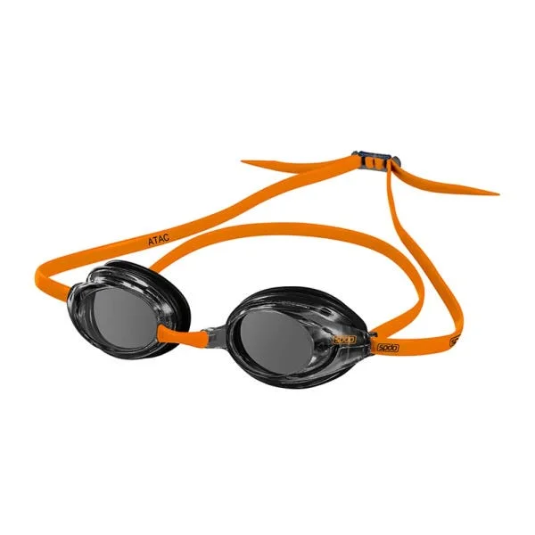 Óculos natação Speedo Atac Fumê / Preto | MadeiraMadeira