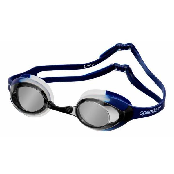 Óculos natação Speedo Loop Fumê / Azul Marinho | MadeiraMadeira