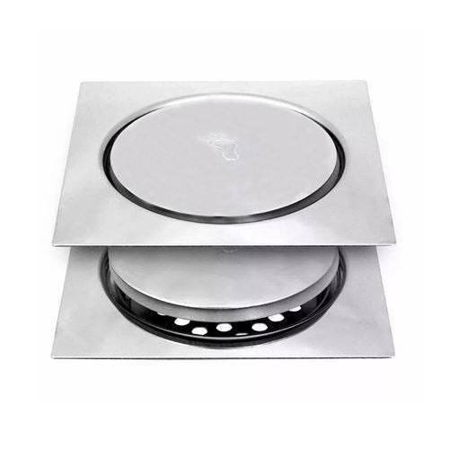 Ralo Inteligente Pop Up Click 15x15 Banheiro Aço Inox 10 Un ...