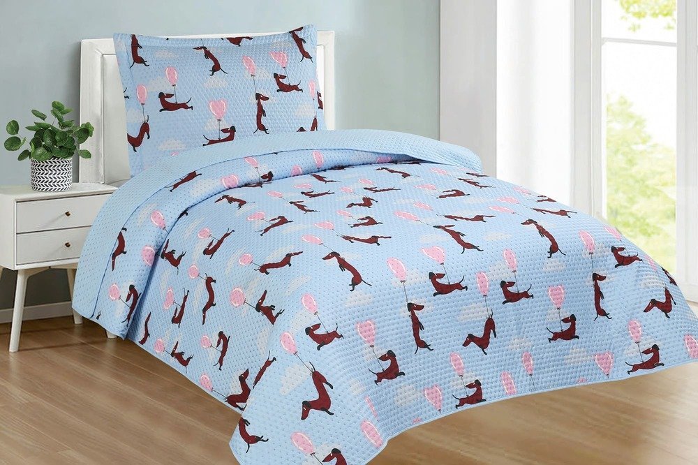 Kit Colcha Infantil Cobreleito Dupla Face 2 Peças Habitat | MadeiraMadeira