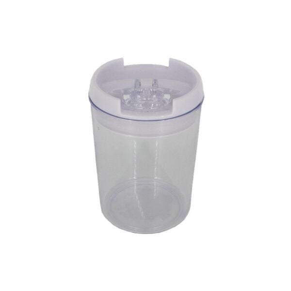 Pote Hermético à Vácuo para Alimentos ? Redondo (600ML) | MadeiraMadeira