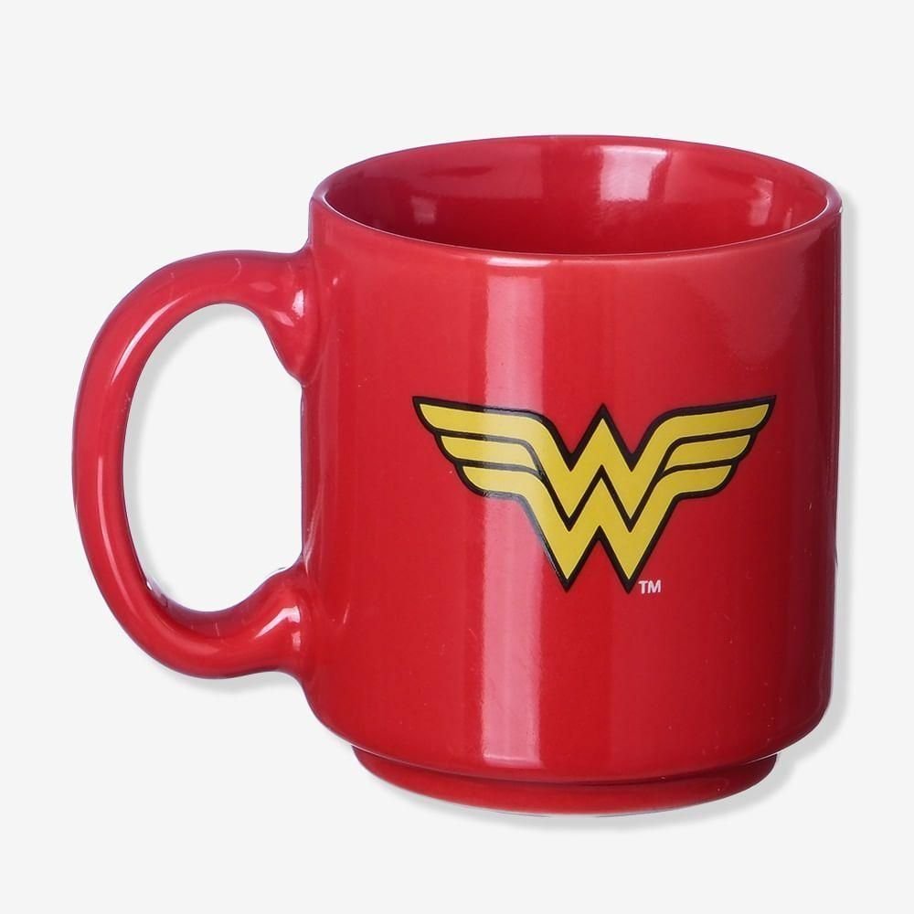 Caneca Mini Tina Mulher Maravilha - Dc Comics | MadeiraMadeira