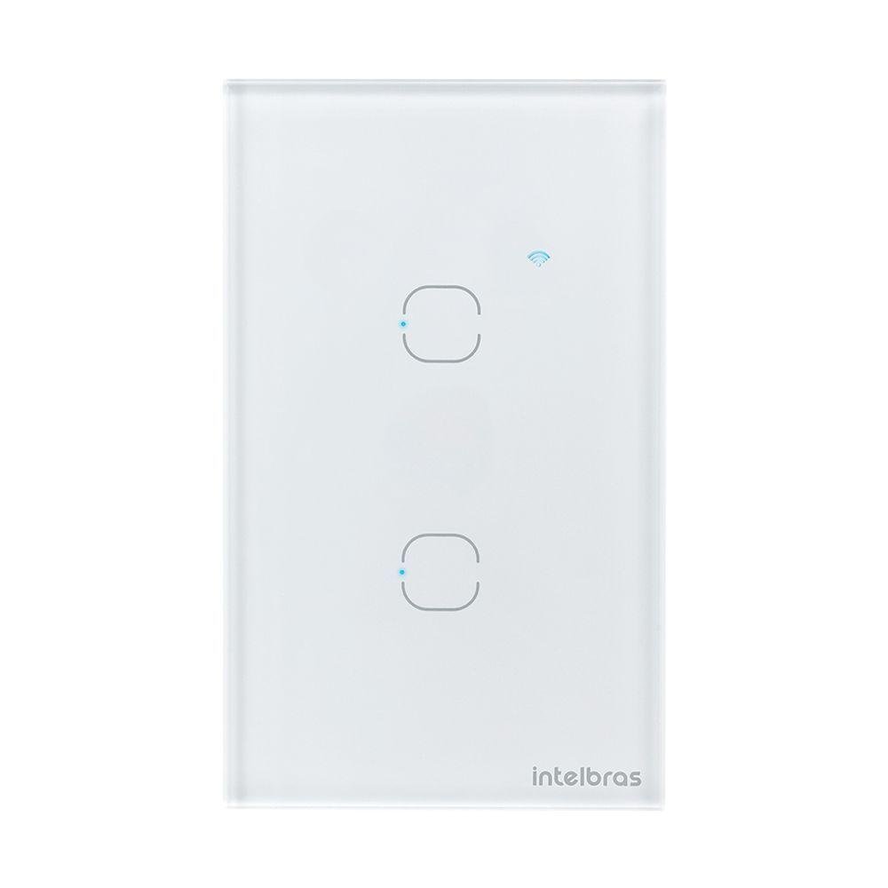 Interruptor Wi-fi Touch 2 Branca Ews 1002 4850015 | MadeiraMadeira