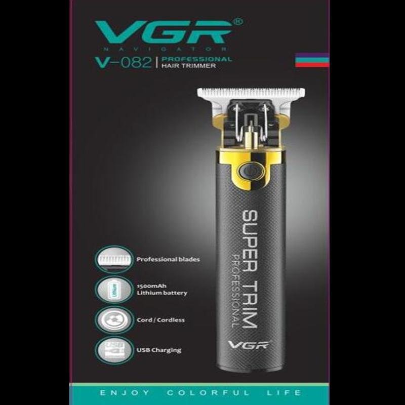 Maquina de Cabelo Acabamento Vgr 082 T Lamina Recarregavel | MadeiraMadeira