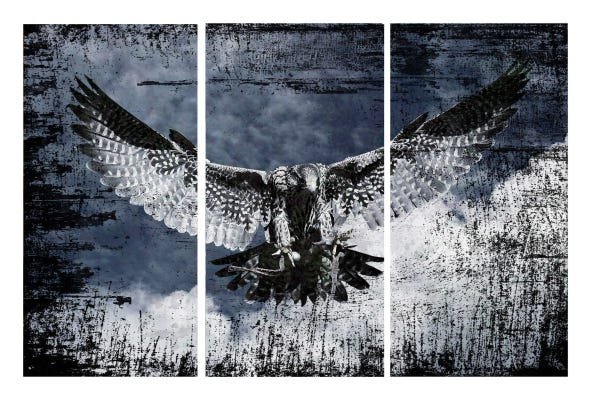 Quadro 70X150cm em Impressão Digital – trio - Águia Atelier Valverde ...