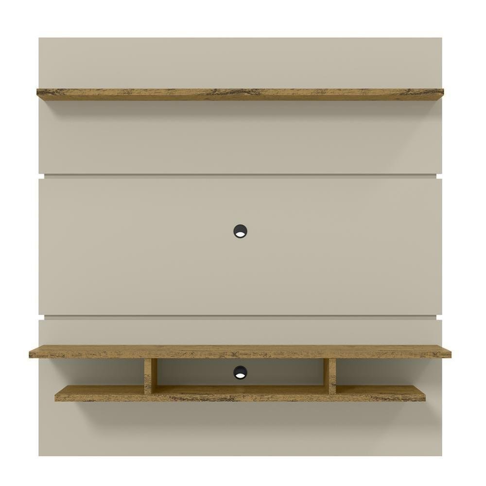 Painel Tv Adryan 60" Off White Nature | MadeiraMadeira