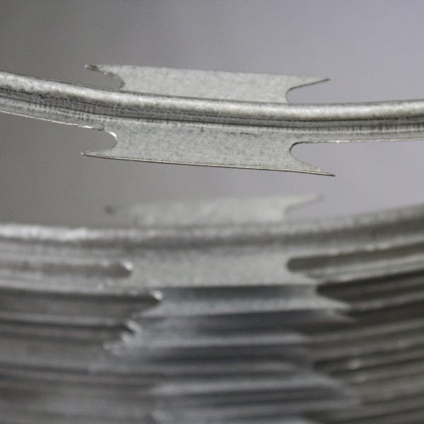 Cerca concertina simples galvanizada 45cm caixa para 35 metros (140 ...