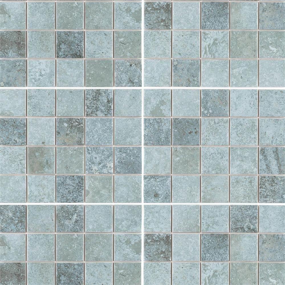 Revestimento Brilhante Borda Bold Java Mar Mesh 7,5x7,5cm | MadeiraMadeira