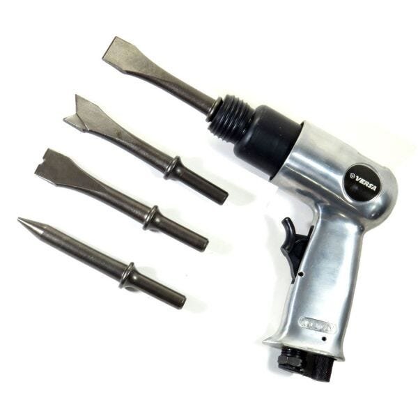 Martelete Pneumático 150 Mm Com 4 Ponteiras Funções Versa | MadeiraMadeira